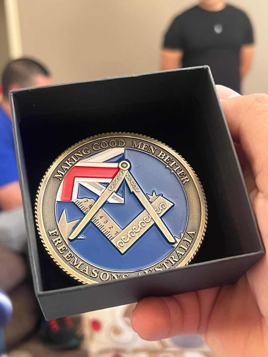 Freemason Australia Masonic Car Emblem/Badge with Gift Box – SnC Prints ...